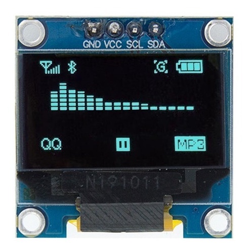Modulo Display Oled 0.96 I2c Ssd1306 Lcd Arduino Pic | Shopee Brasil