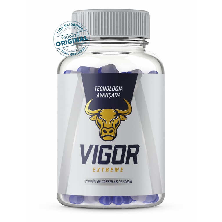 Vigor Extreme - Energia e Disposição - 60 Cápsulas - Suplemento ...