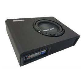 Caixa de Som Amplificada Automotiva Slim Sub 8 polegadas | Shopee Brasil