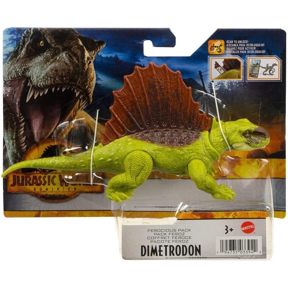 Jurassic World Dominion Dimetrodon Hdx18 Mattel | Shopee Brasil