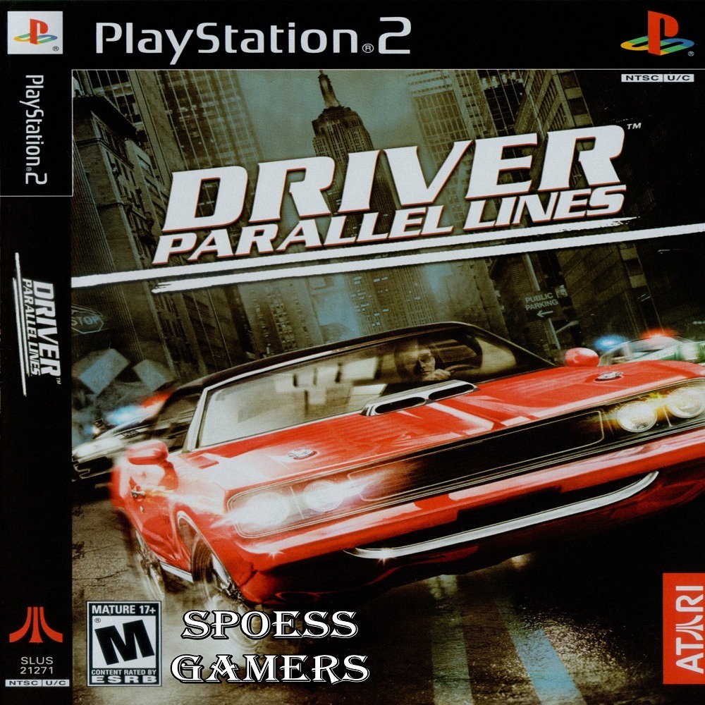 Jogo Ps 2 Driver Parallel Lines Ps2 Açâo - Tiro | Shopee Brasil