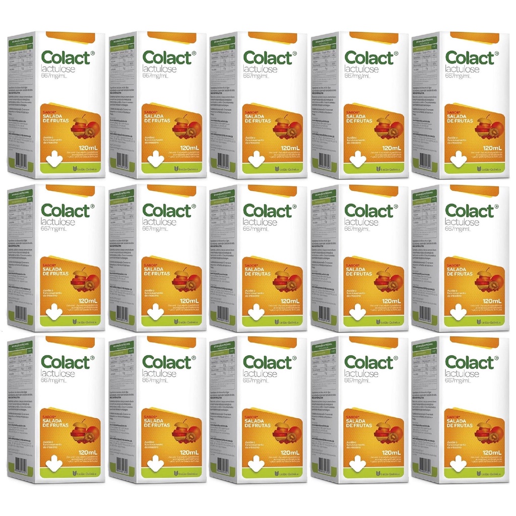 Kit Colact Com 15 Unidades Sabor Salada De Frutas 120ml Cada | Shopee ...