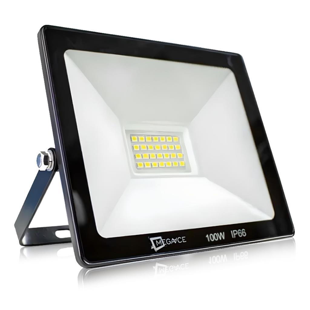 Refletor de LED Holofote Exterior 100W IP66 8000 Lumens | Shopee Brasil