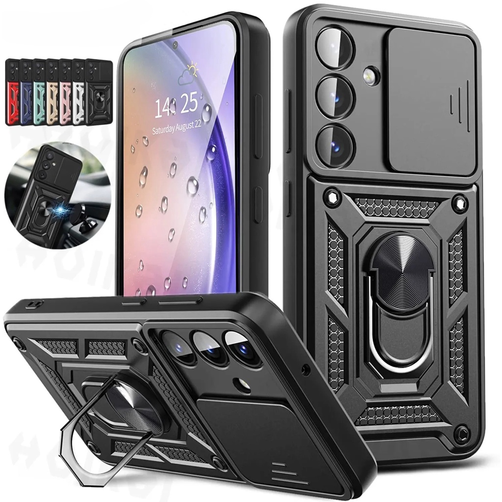 Capa De Armadura De Luxo À Prova De Choque Para Samsung Galaxy A14 A24 A34 A54 A13 Lite A23 A33 ...