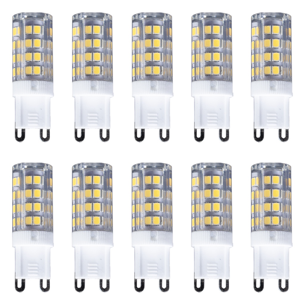 Kit 20 Lâmpadas Halopim G9 Led 5w Para Lustres E Arandelas Branco frio 6000k | Shopee Brasil