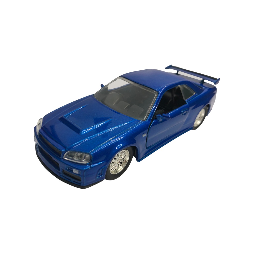 Nissan Skyline Gt-r R34 Brian Fast Furious 1:32 Jada | Shopee Brasil