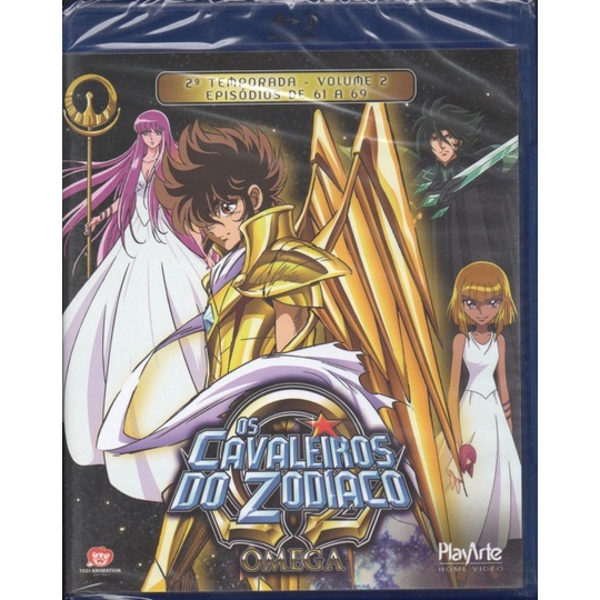 Os Cavaleiros Do Zodíaco Blu-Ray Ômega 2ºTemporada Vol. 2 | Shopee Brasil