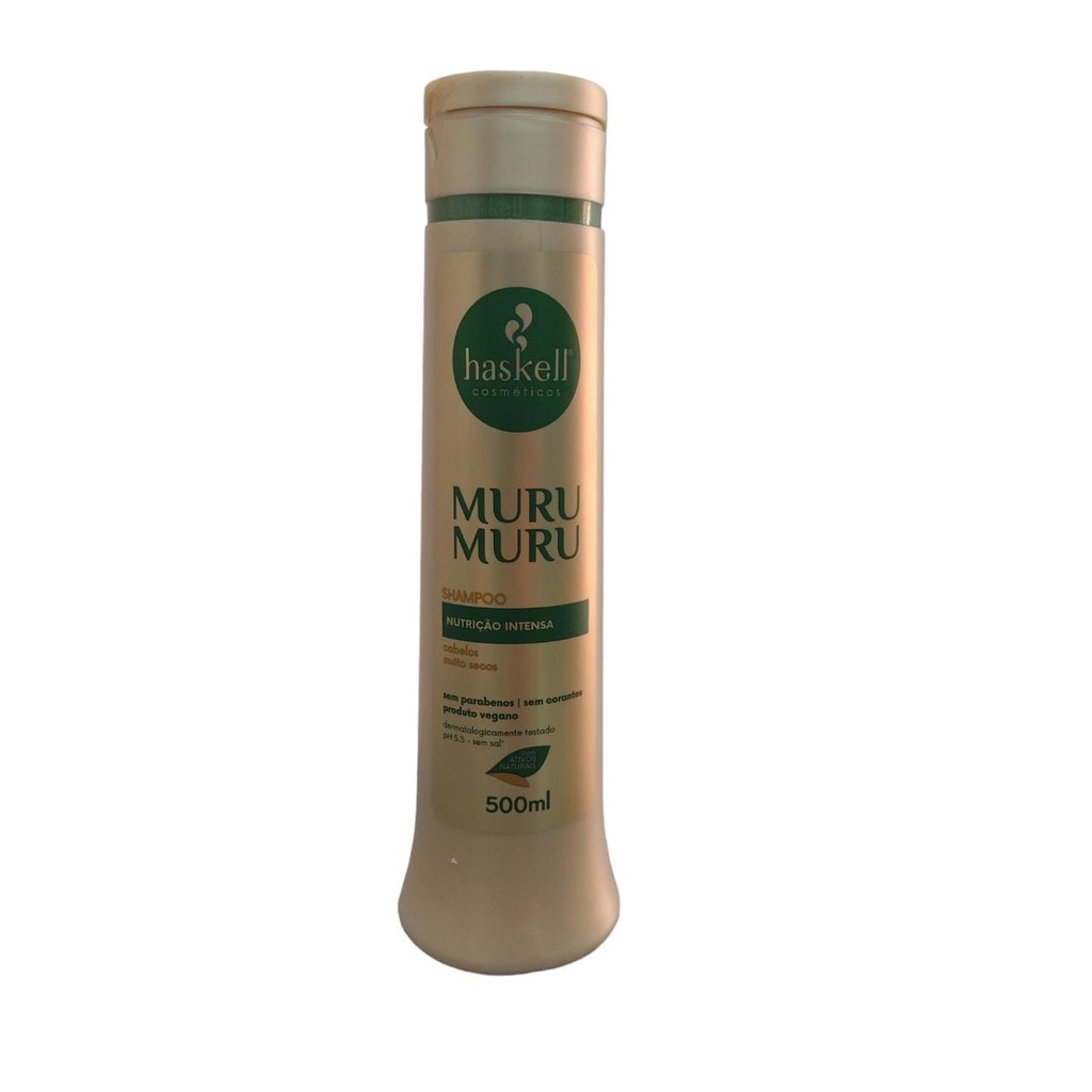 SHAMPOO MURUMURU HASKELL 500ML | Shopee Brasil