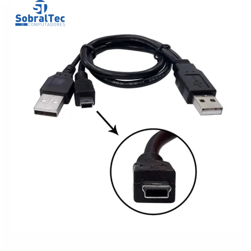 Cabo Y Usb 2.0 Para HD Externo | Shopee Brasil