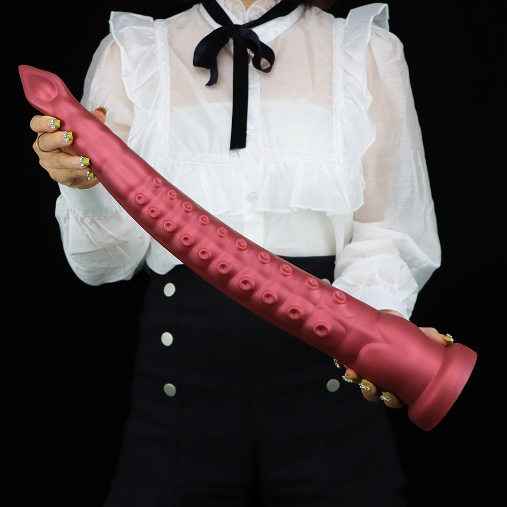 Long Butt Plug Gode Sucção Cup Polvo Tentáculo Anal Plug Animal Dildos