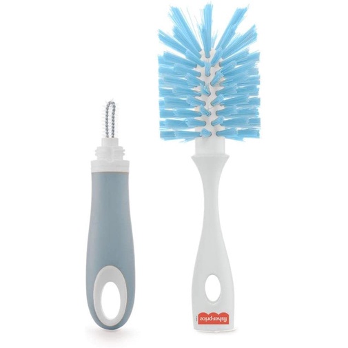 Escova de Bicos e Mamadeiras 2 em 1 First Moments Azul - Fisher Price ...