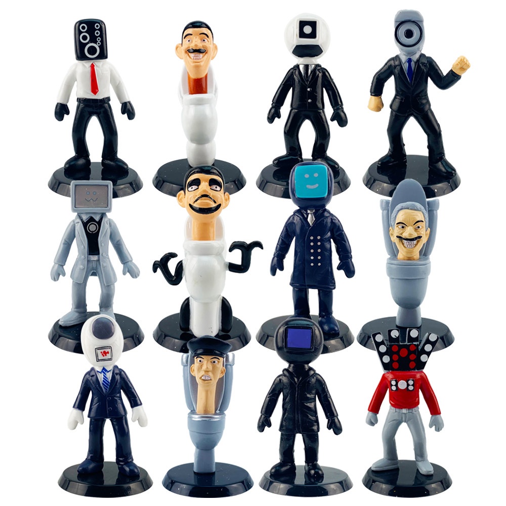 Skibidi Toilet Figure toy Titan Speakerman Titan Cameraman Model ...