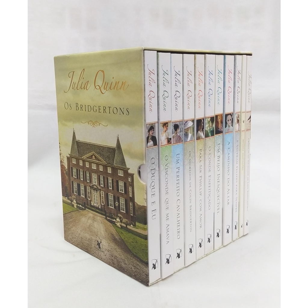Box - Os Bridgertons - 11 Vol. de Julia Quinn | Shopee Brasil