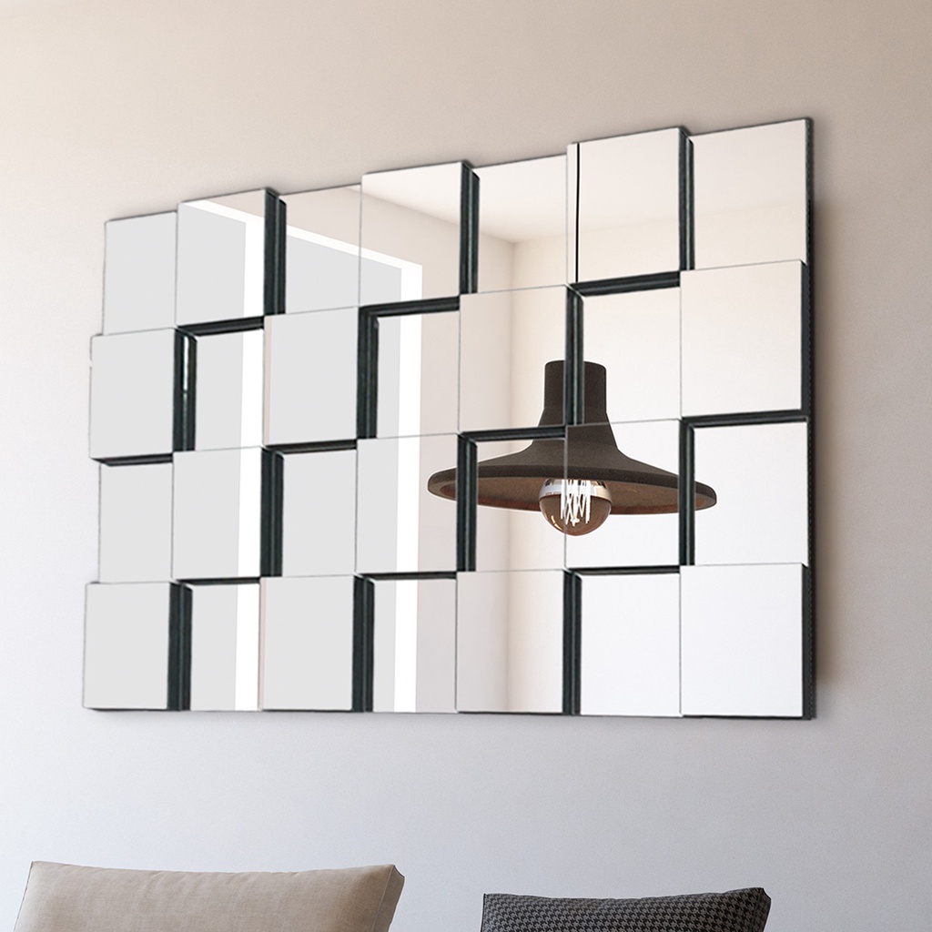 Espelho Decorativo 3d Liverpool - Painel Vidro 28 Peças | Shopee Brasil