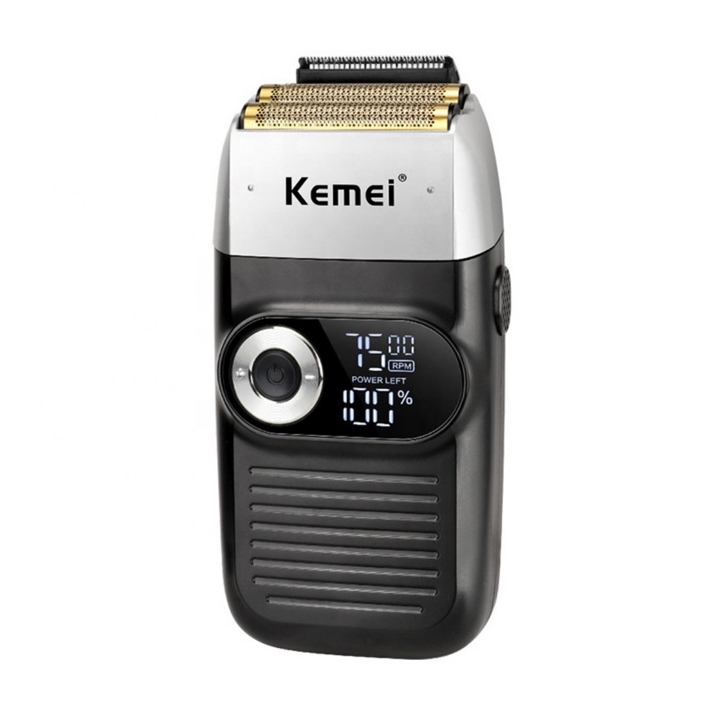 Máquina de Barbear Shaver Acabamento Kemei KM-2026 Profissional 3 Velocidades de Corte | Shopee ...
