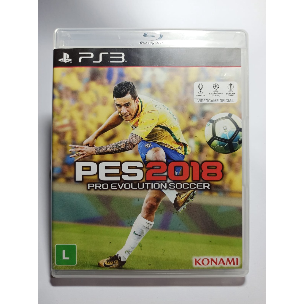 Pes 2018 Ps3 Mídia Física | Shopee Brasil