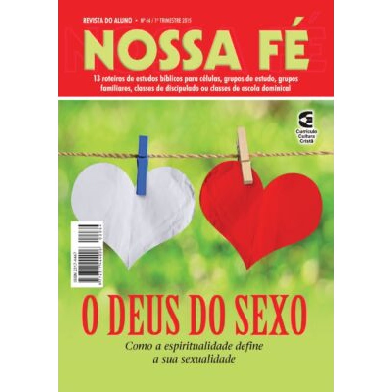 Revista Nossa Fé nº 64 O Deus do sexo - Aluno | Shopee Brasil