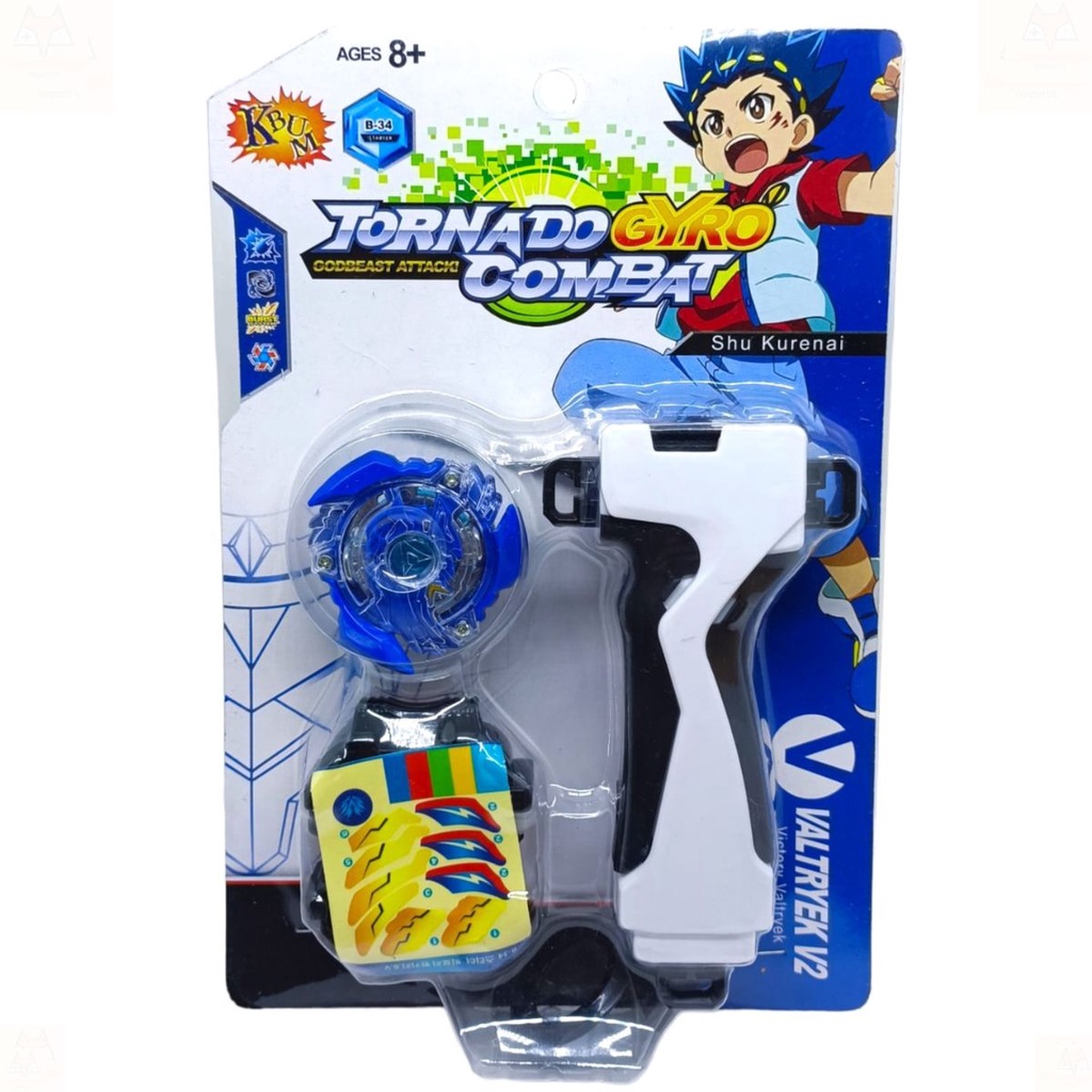 Beyblade Kit Lançador Pião Beibleid Brinquedo Infantil | Shopee Brasil