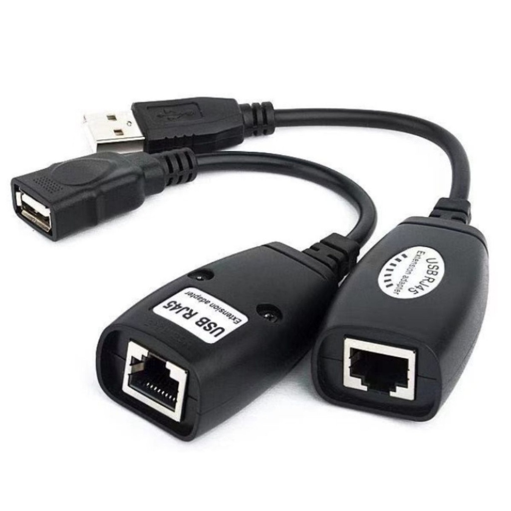 Cabo Usb Adptador Extensor Rj45 Via Cabo De Rede | Shopee Brasil