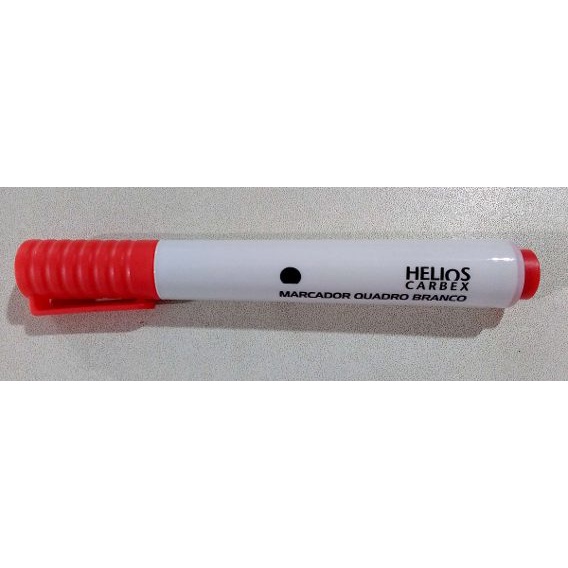 Marcador Para Quadro Branco Vermelho Unidade - Helios Carbex | Shopee ...