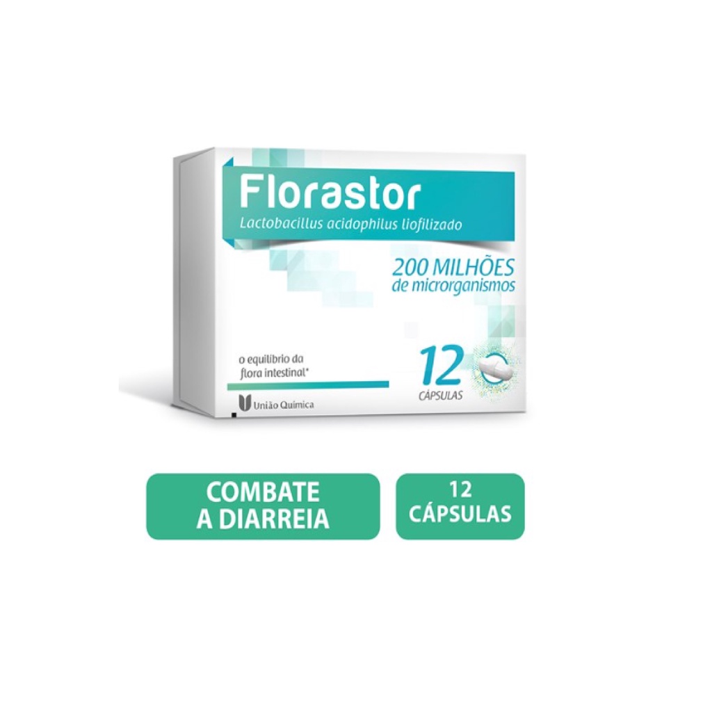 Probiótico Florastor Com 12Caps - União Química | Shopee Brasil