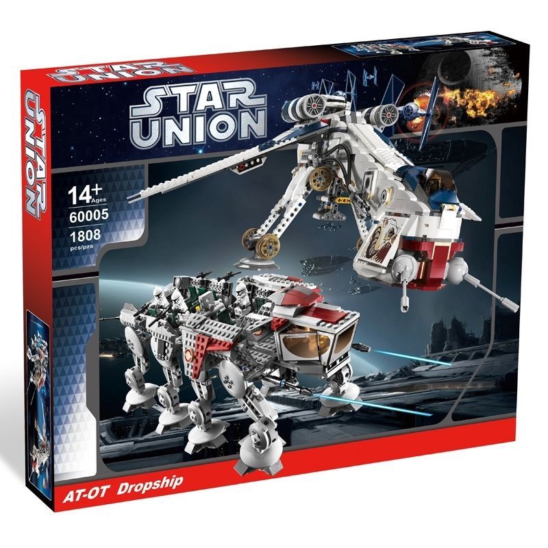 Compatível com Lego Star Wars Republic Airdrop Battleship 10195 ...