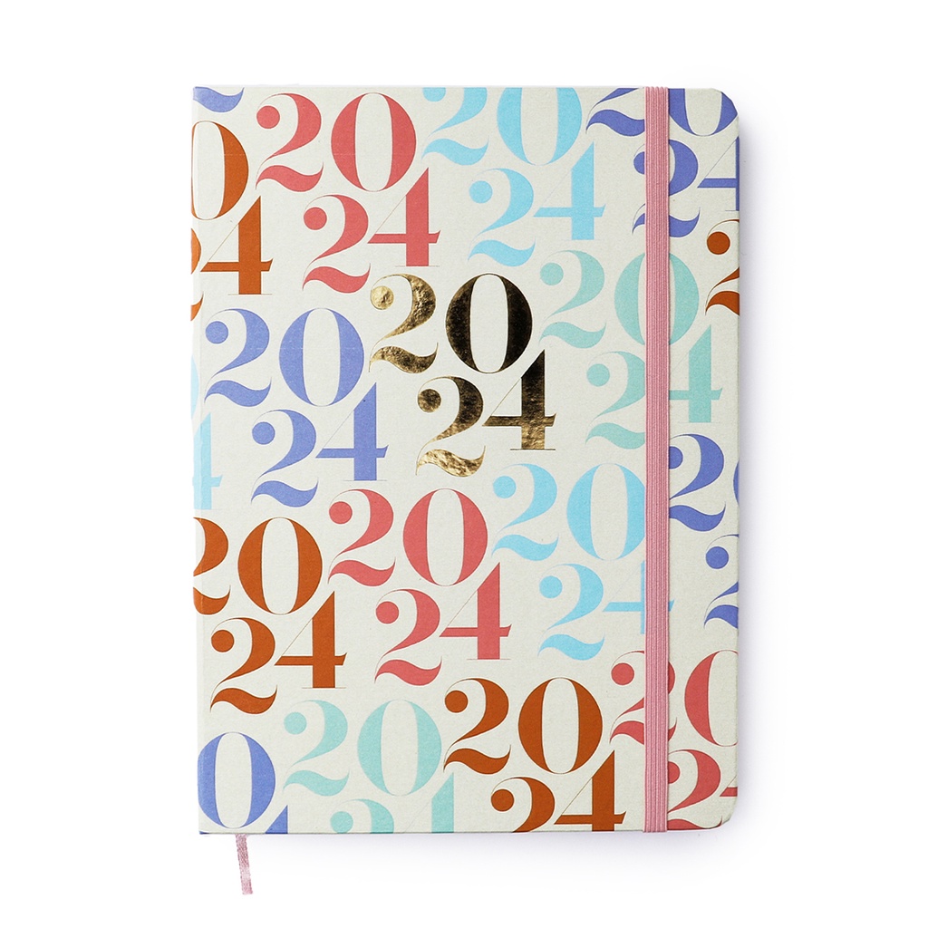 Agenda Planner 17x24 Semanal Planejamento Pastel Block 2024 | Shopee Brasil