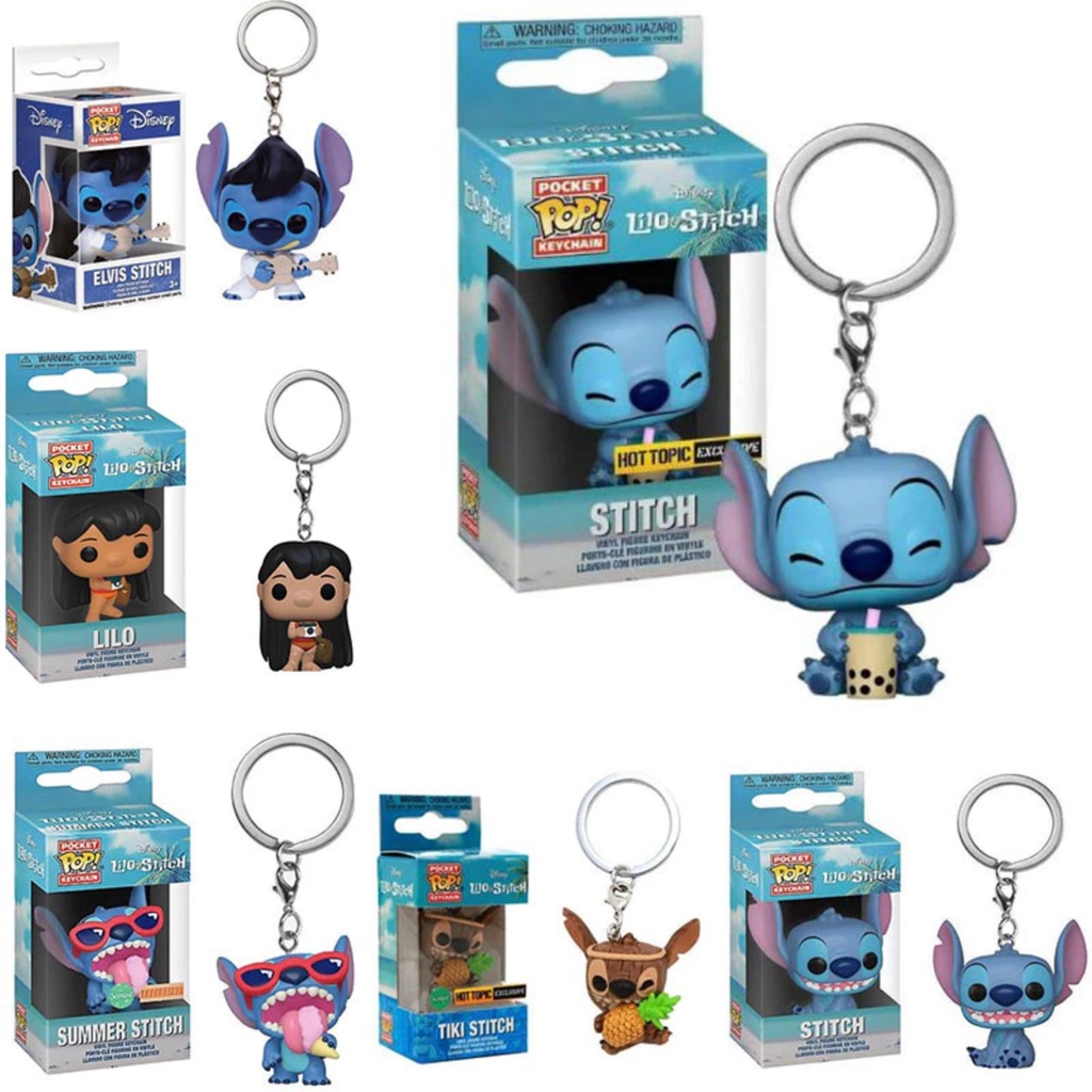 Chaveiro Funko Pocket Pop Keychain do Filme Lilo & Stitch da Disney ...