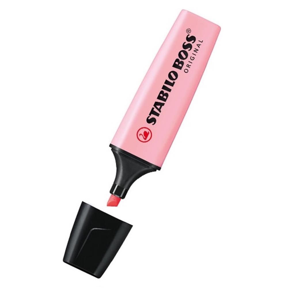 Marca texto Stabilo boss rosa pastel 70/129 | Shopee Brasil
