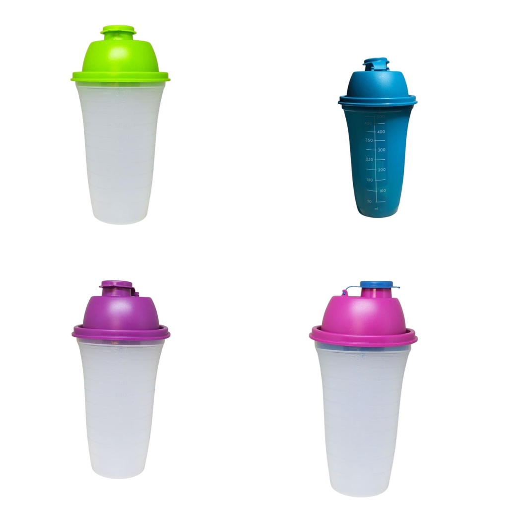 Quick Shake 500 ML Diversas Cores Tupperware | Shopee Brasil