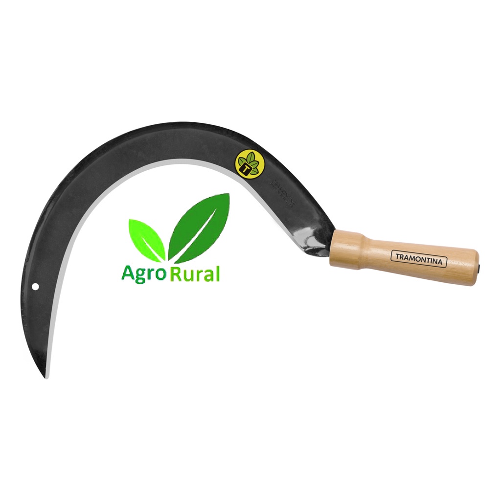 Foicinha Foice Tramontina. Para Pasto Em Aço. Cabo De Madeira Tratada ...