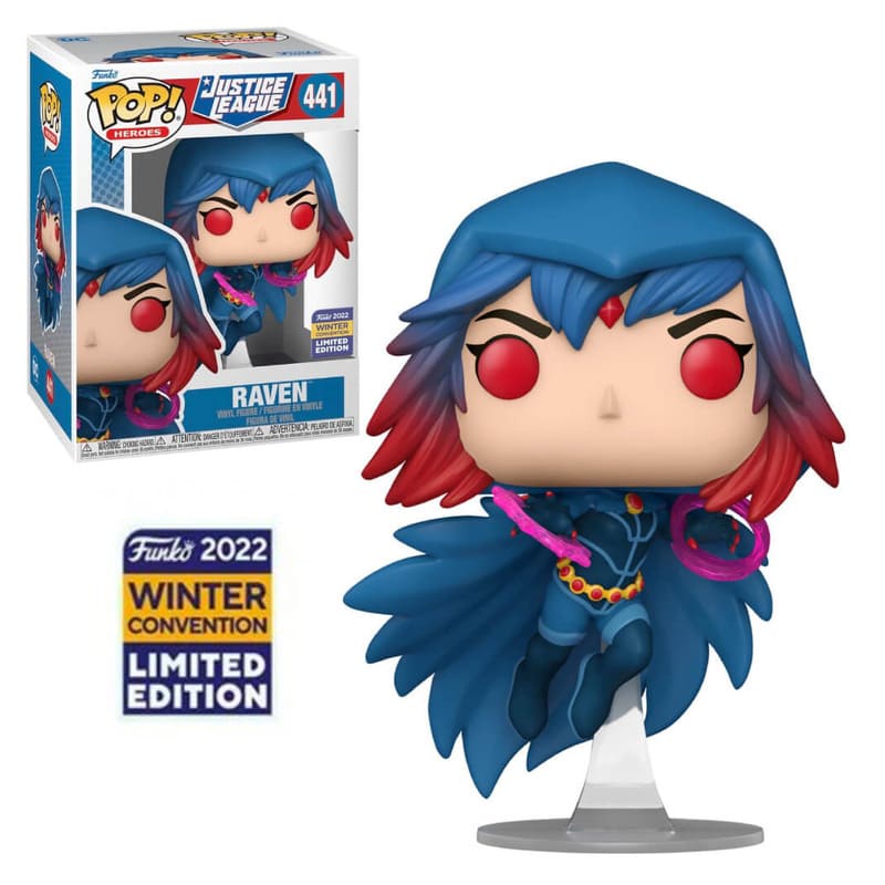 DC Justice League Raven CCXP 2022 Limited Edition Funko Pop | Shopee Brasil
