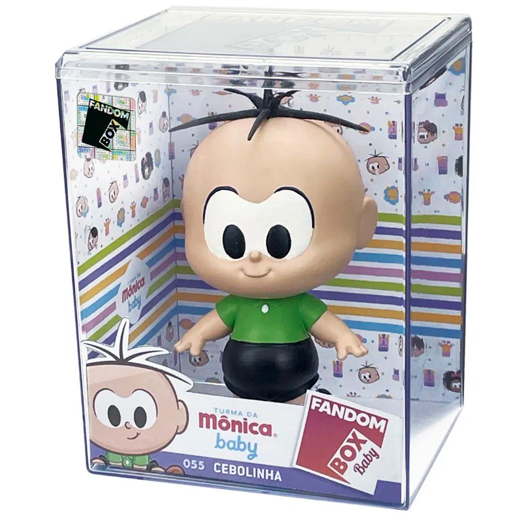 boneco Cebolinha Turma Da Monica Fandom Box Em Vinil 055 Original 12cm ...