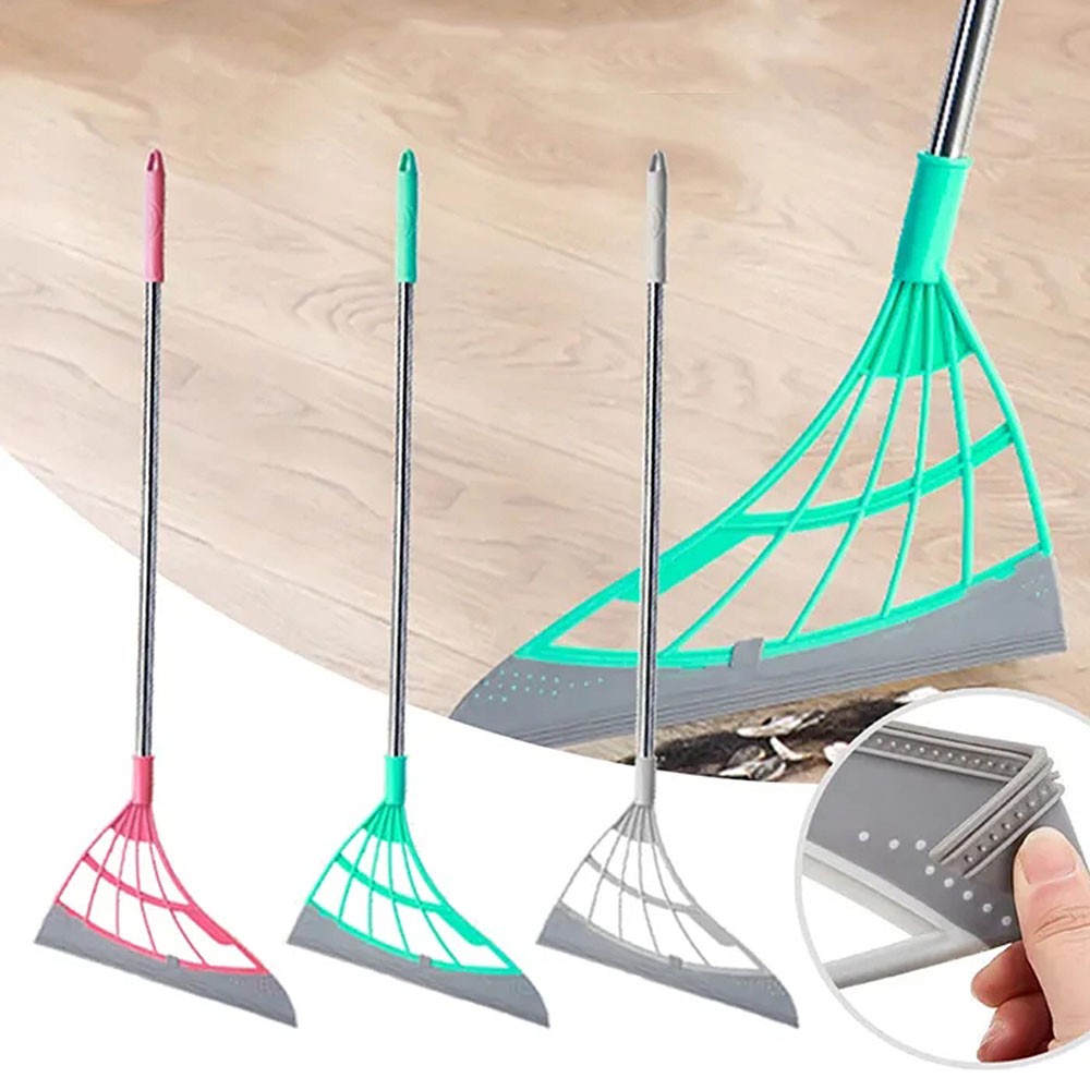 Vassoura Rodo Mágico Mop Multiuso Silicone Retrátil | Shopee Brasil