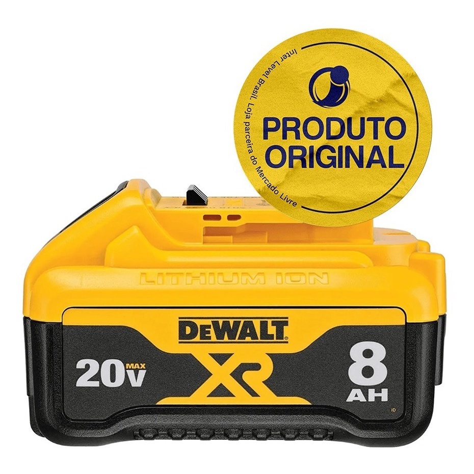 Bateria Lithium 20v Xr Max 8ah Dcb208 - B3 Original Dewalt | Shopee Brasil