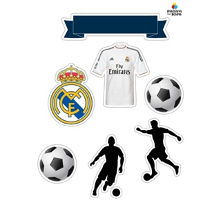 Topo Topper de Bolo REAL MADRID | Shopee Brasil