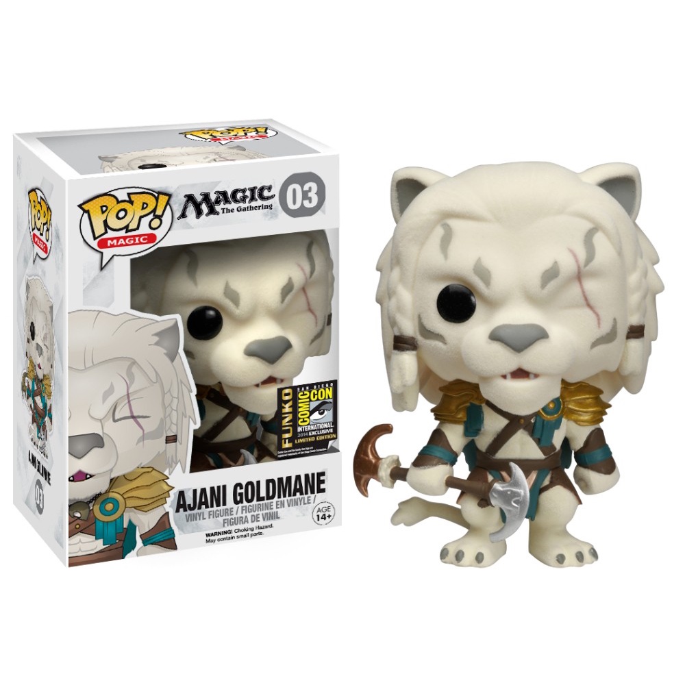 Funko Pop ! Jogos : Magic The Gathering-Ajani Goldmane Vinyl Figure ...