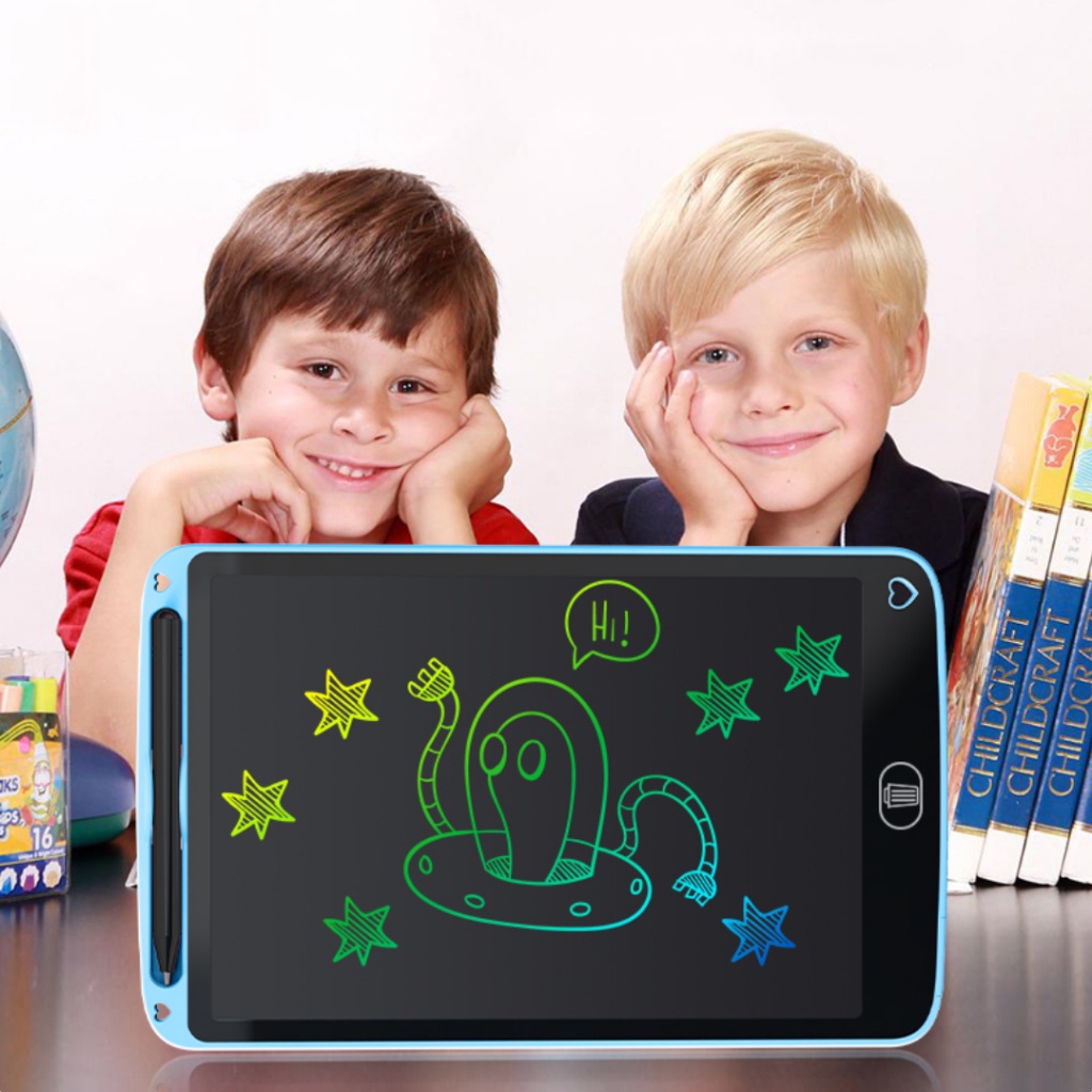 Tablet de desenho LCD Educativo para crianças Lousa Mágica Tela 10 ...