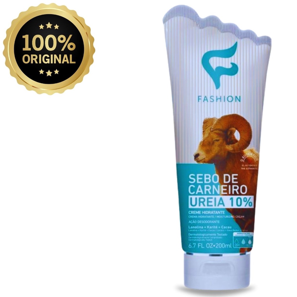 Kit 6 Und Creme Sebo de Carneiro Com 10% Ureia Ultra Hidratação ...