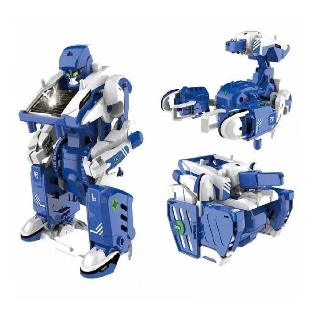 Brinquedo Steam Robo Solar 3 em 1 - Xalingo | Shopee Brasil