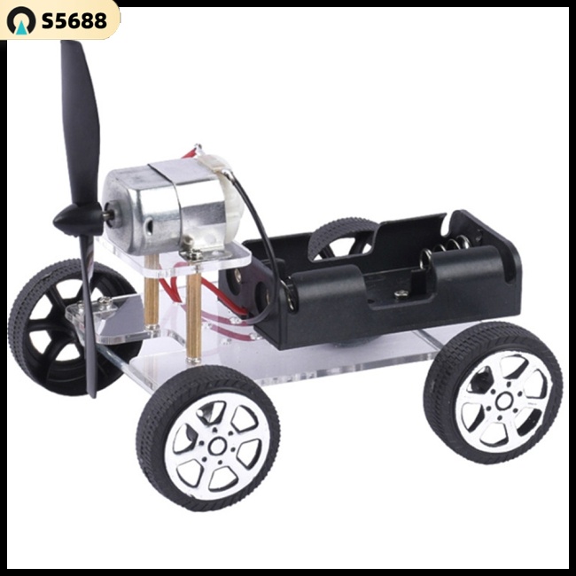 SSS Mini Wind Car Kit 130 Motor Diy Carro Feito A Mão Experiência ...