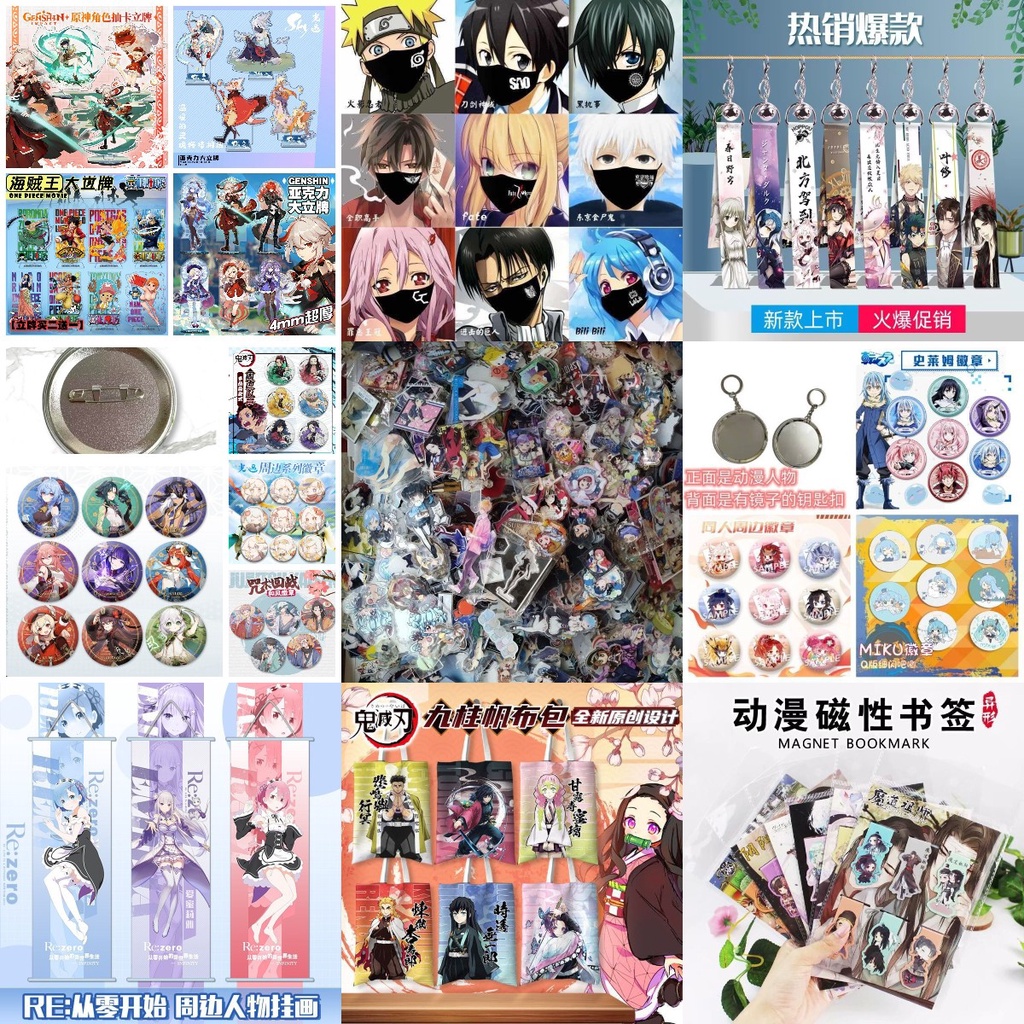 Genshin Impact Honkai : Star Rail Demon Slayer Attack on Titan Todos Os ...