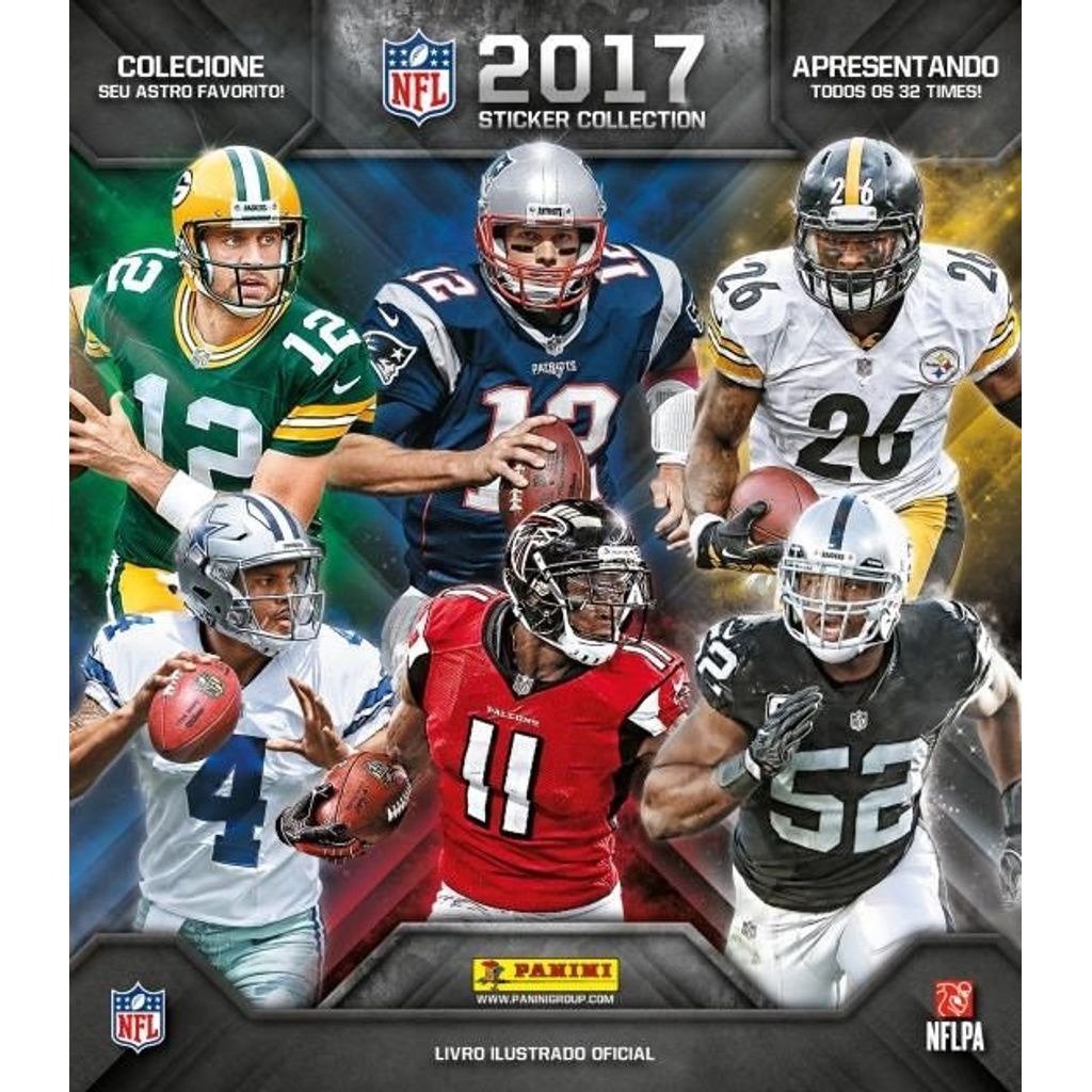Album De Figurinhas Nfl 2017 2018 - Panini - 1 Ed | Shopee Brasil