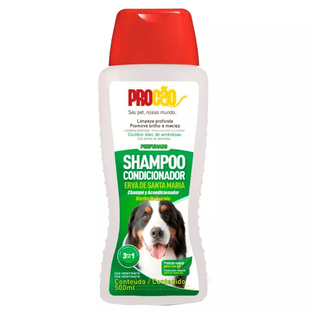 Shampoo Condicionador Pet Procão Erva De Santa Maria 500ml | Shopee Brasil
