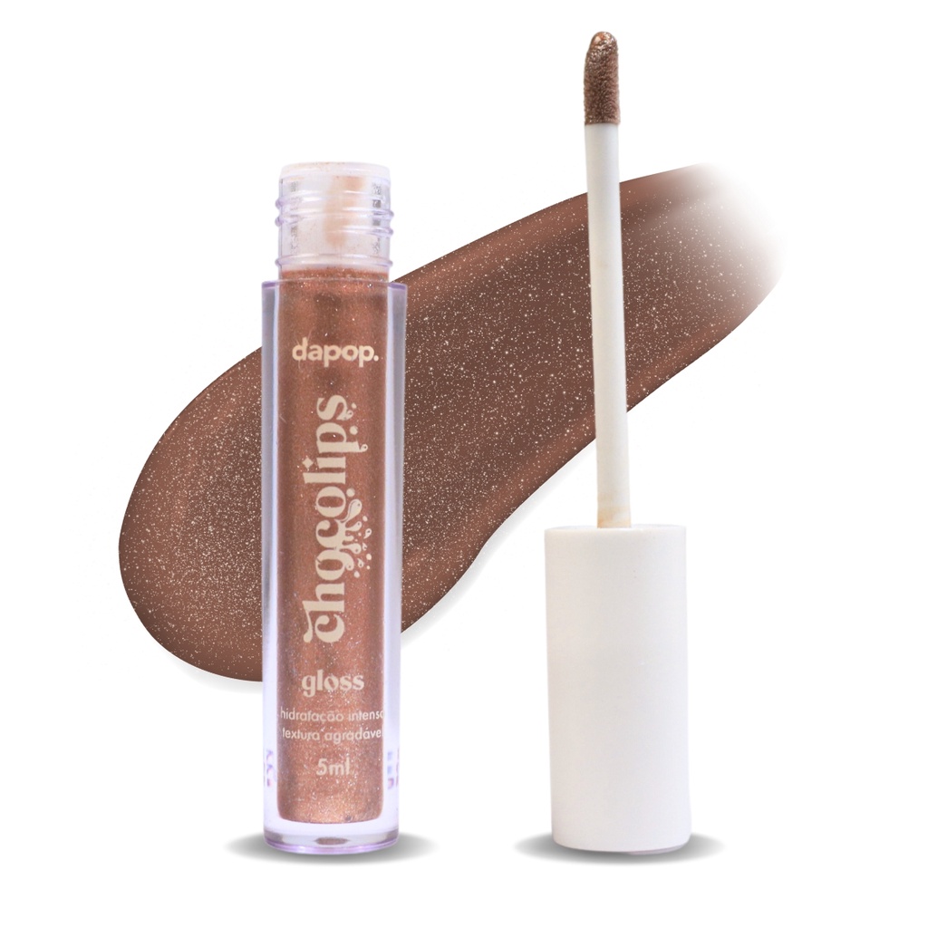 Gloss Chocolate Chocolips - Dapop | Shopee Brasil
