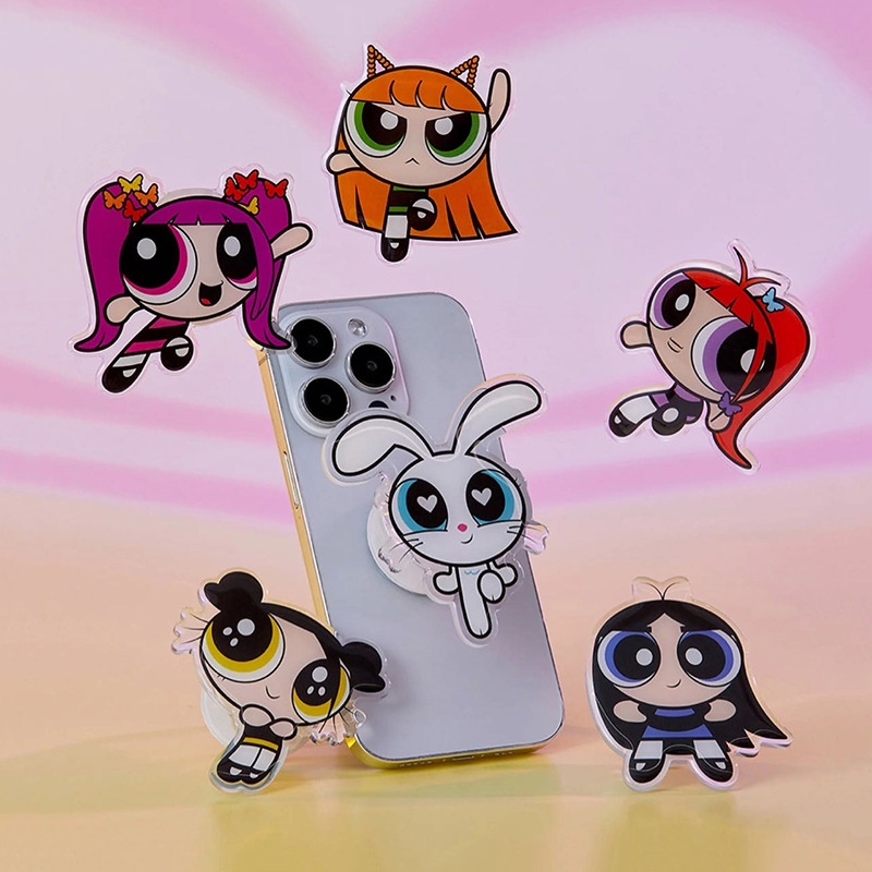 Kpop Idol NWJNS Bunnies O Powerpuff Girls Suporte Telescópico Griptok ...
