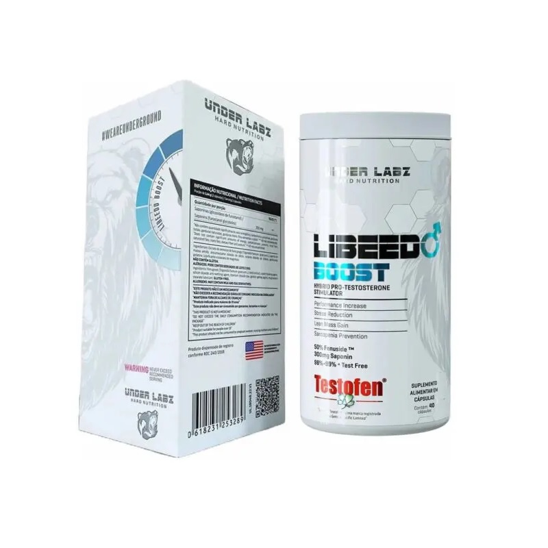 Libeedo Boost 40 Cápsulas - Under Labz Hard Nutrition | Shopee Brasil