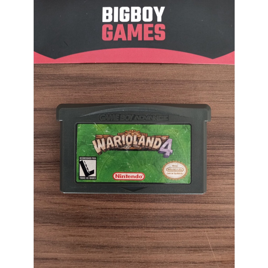 Wario Land 4 (Seminovo) - Game Boy Advance | Shopee Brasil