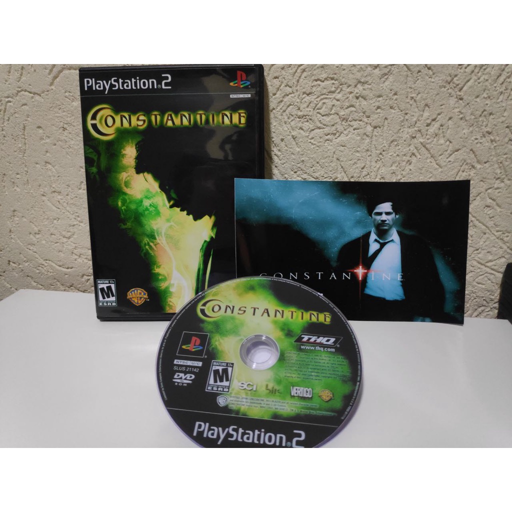 CONSTANTINE - PS2 | Shopee Brasil