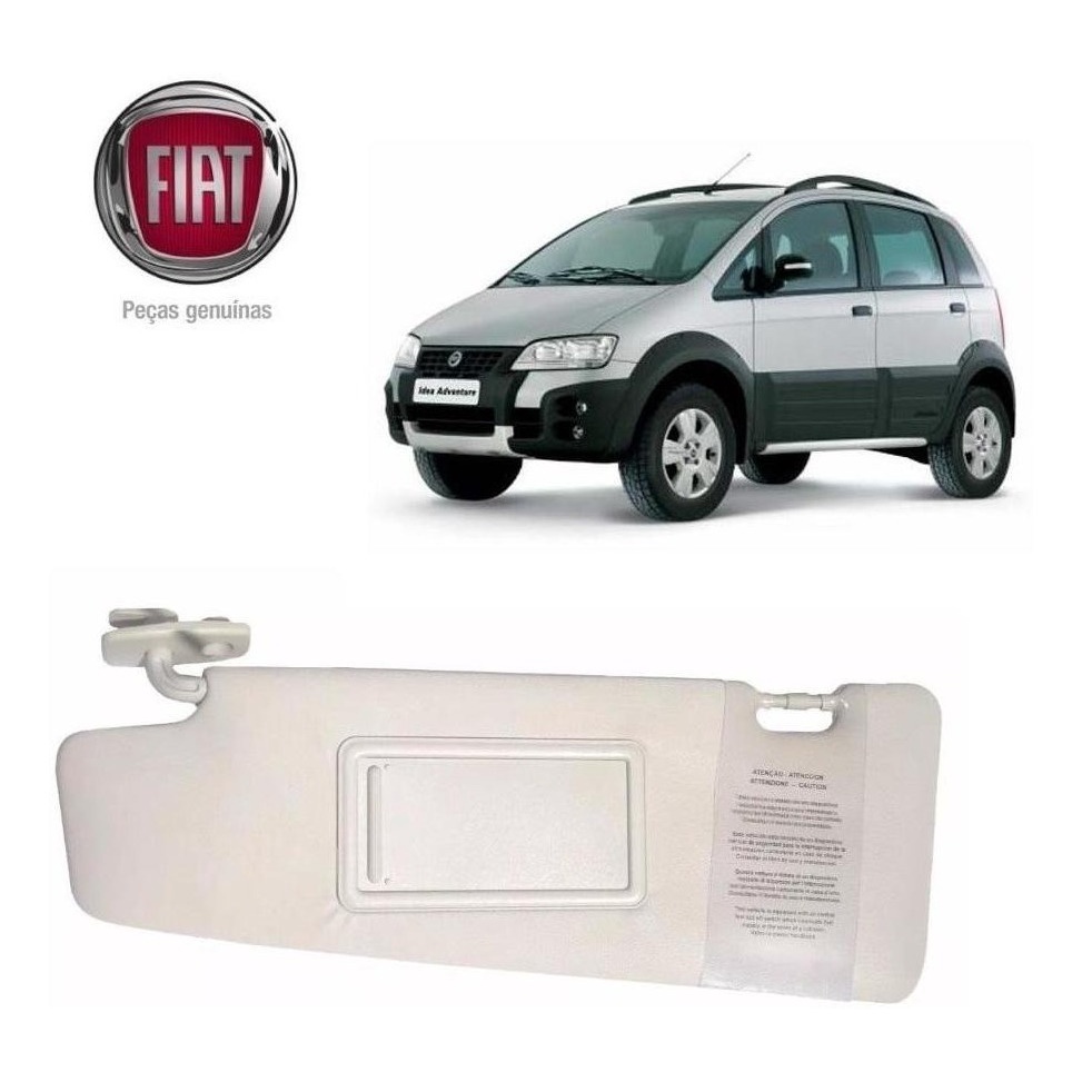 Quebra Sol Idea Adventure 2007 Fiat Esquerdo | Shopee Brasil